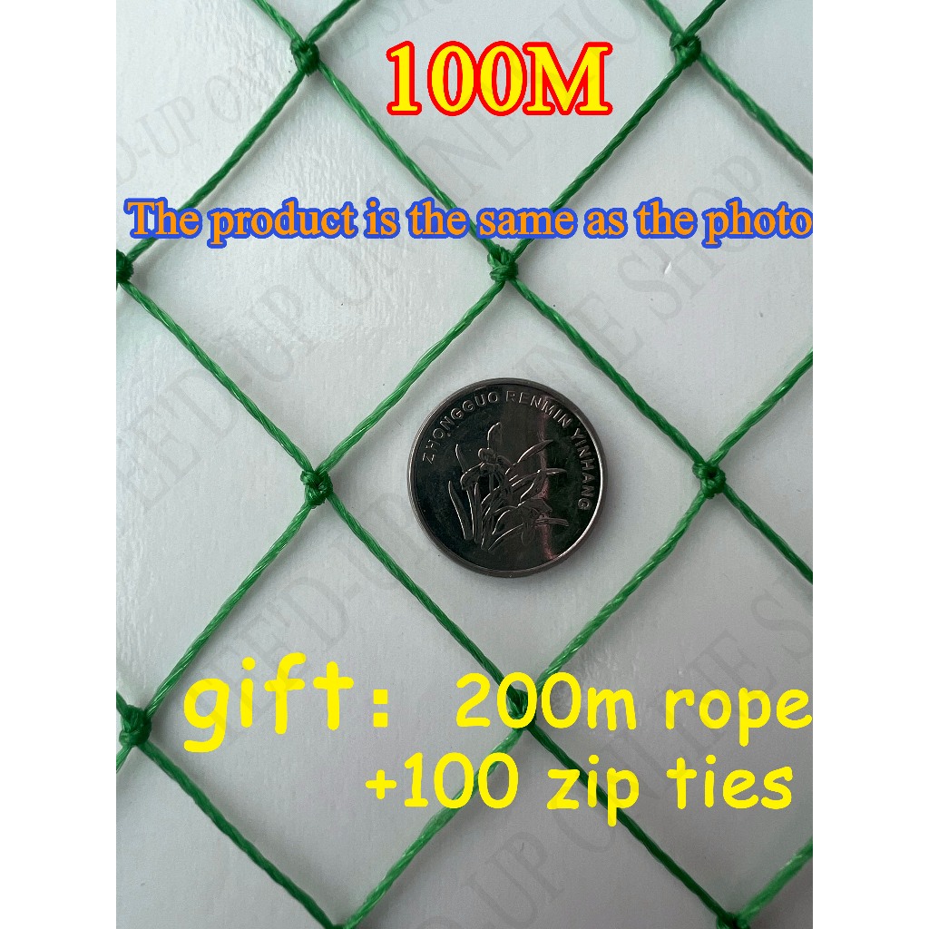 Chicken Net 100M/50M Farming Net Outdoor Garden Vegetable Plot Fencing ...