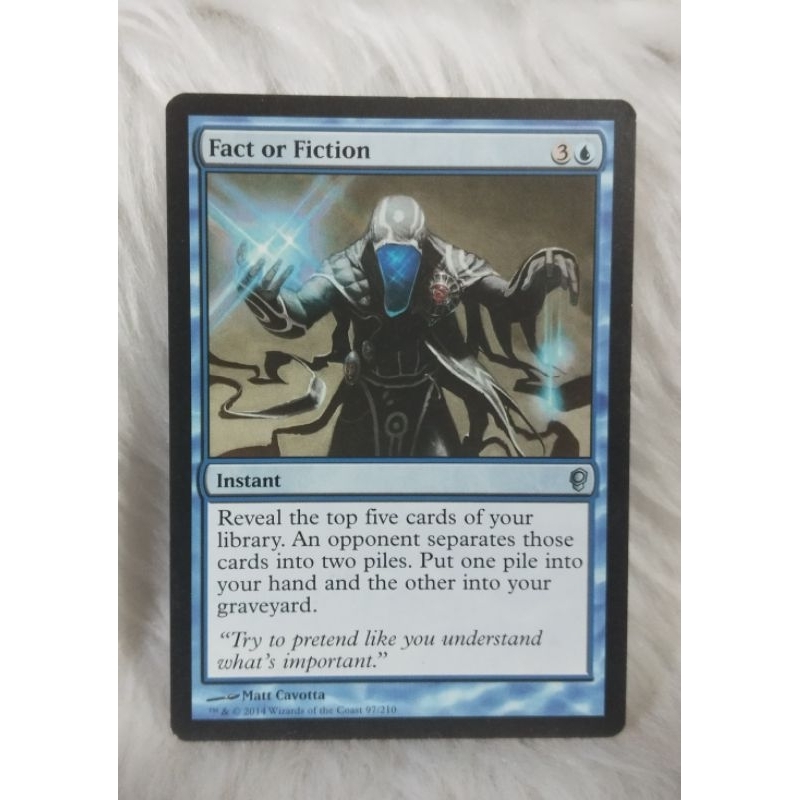 Fact or Fiction/Stormscape Familiar/Counterlash/Mass Diminish/Escape ...