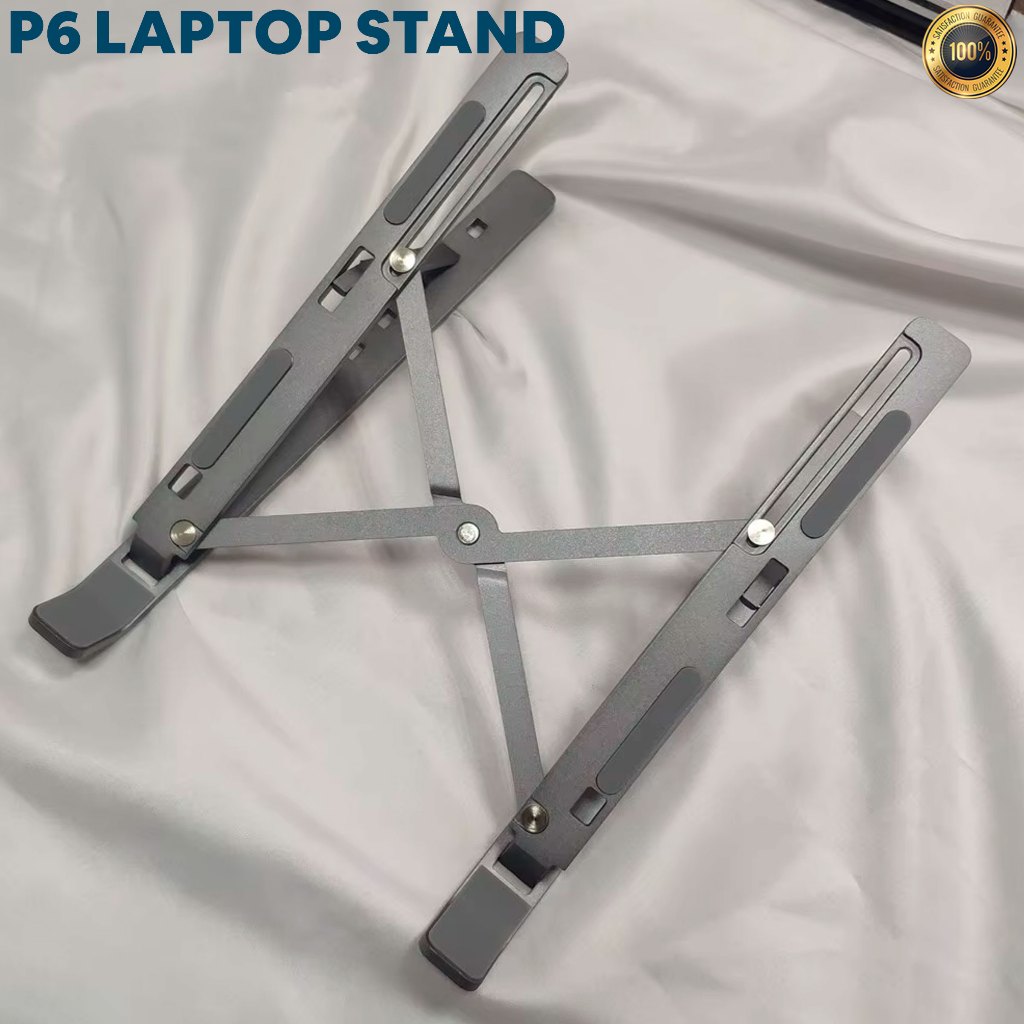 KCPH_ P6 Laptop Stand Portable Hands Free ABS Adjustable Foldable ...