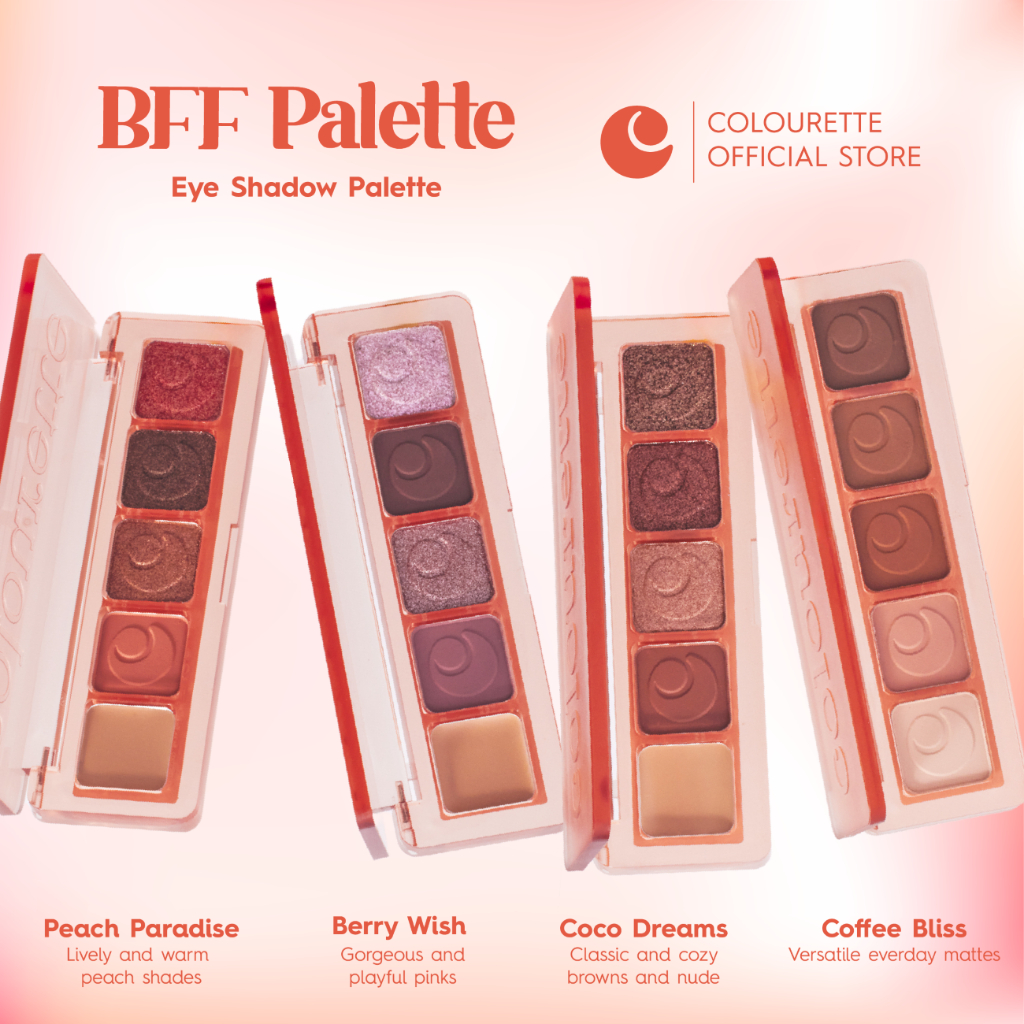 Colourette Eye Gotchu BFF Eyeshadow Palette | Shopee Philippines