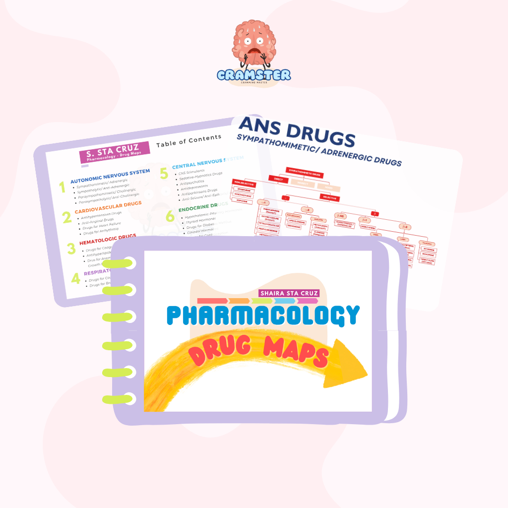 Pharmacology Drug Maps | Shopee Philippines