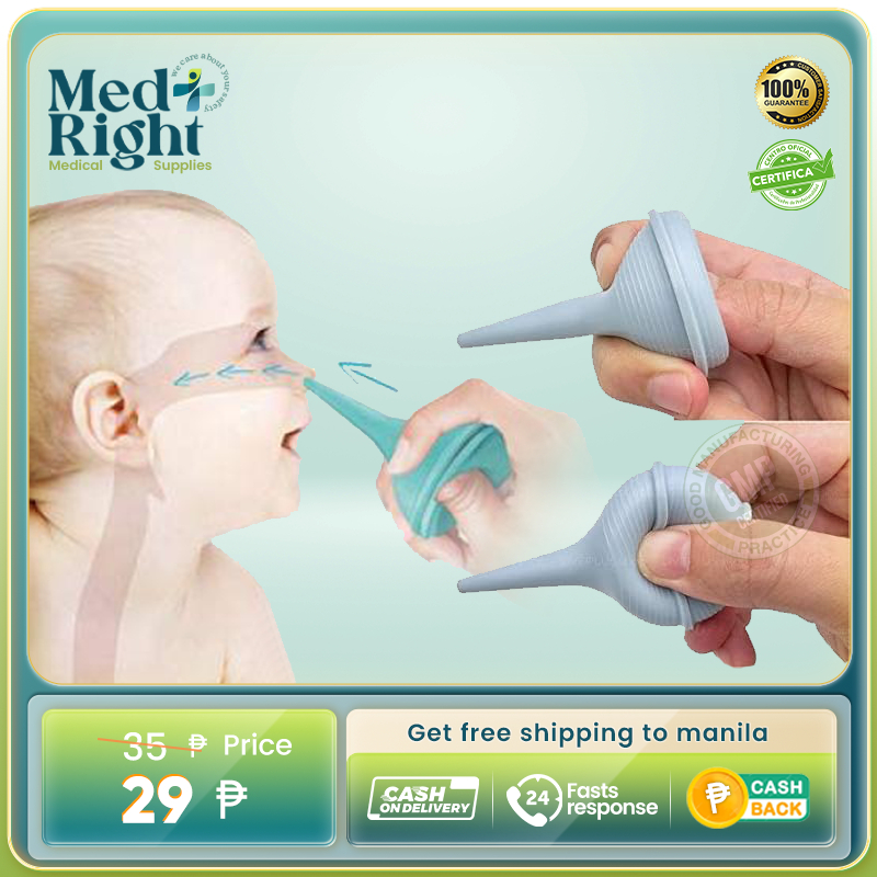 Rubber Suction Ear and Nose Bulb - 30ml & 60ml Sizes for Gentle ...