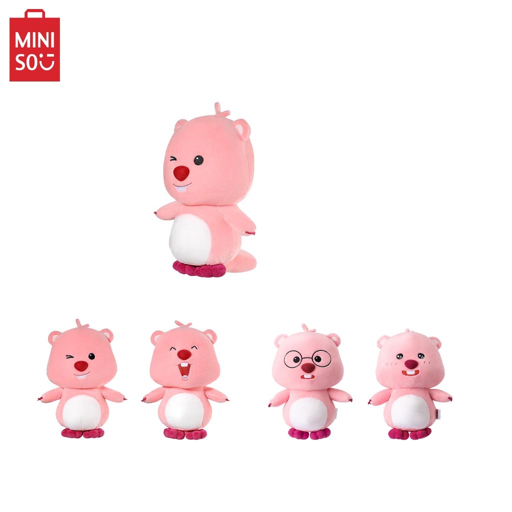 MINISO Zanmang Loopy Collection 10in. Expression Plush Toy Assorted ...