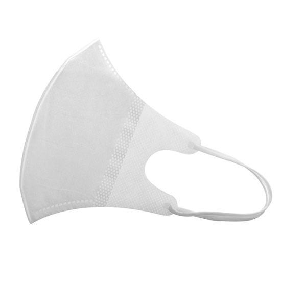 10 PCS 3D Mask Respirator Face Masks, White, Non-Woven, Waterproof Haze ...