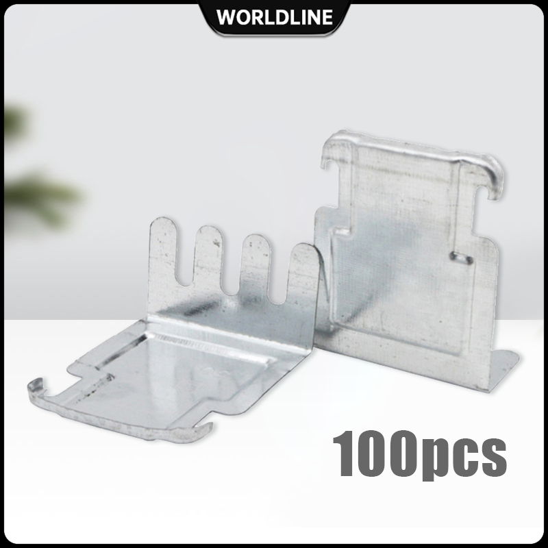 100pcs Metal W Clip Double Furring Clip Wclip Furring Wall Clip For ...