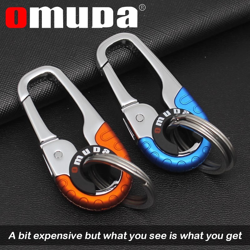 OMUDA stainless steel keychain car keys cover keychain for car panda ...