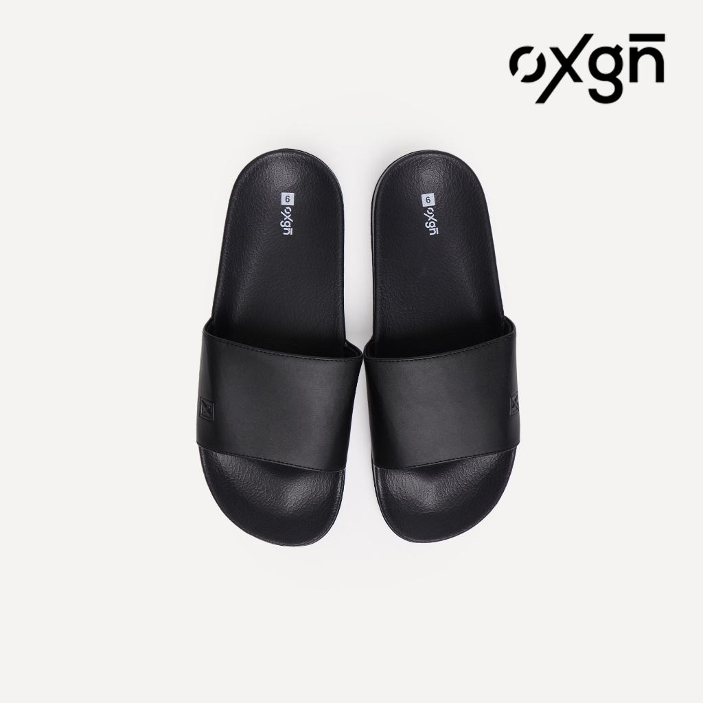 OXGN X Slides For Men (Black/Bone/Mocha) | Shopee Philippines