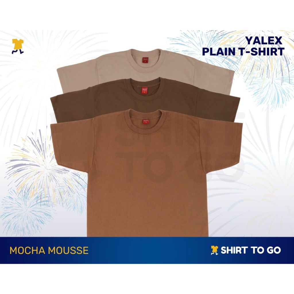 MOCHA MOUSSE | COLOR OF THE YEAR - 2025 YALEX PLAIN SHIRT FOR MEN ...