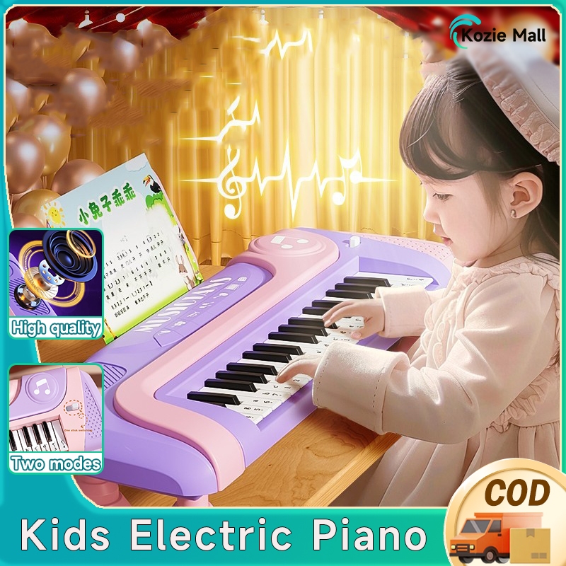 Kozie 37 Keys Electric Piano For Kids Music Toy Keyboard With Stand ...