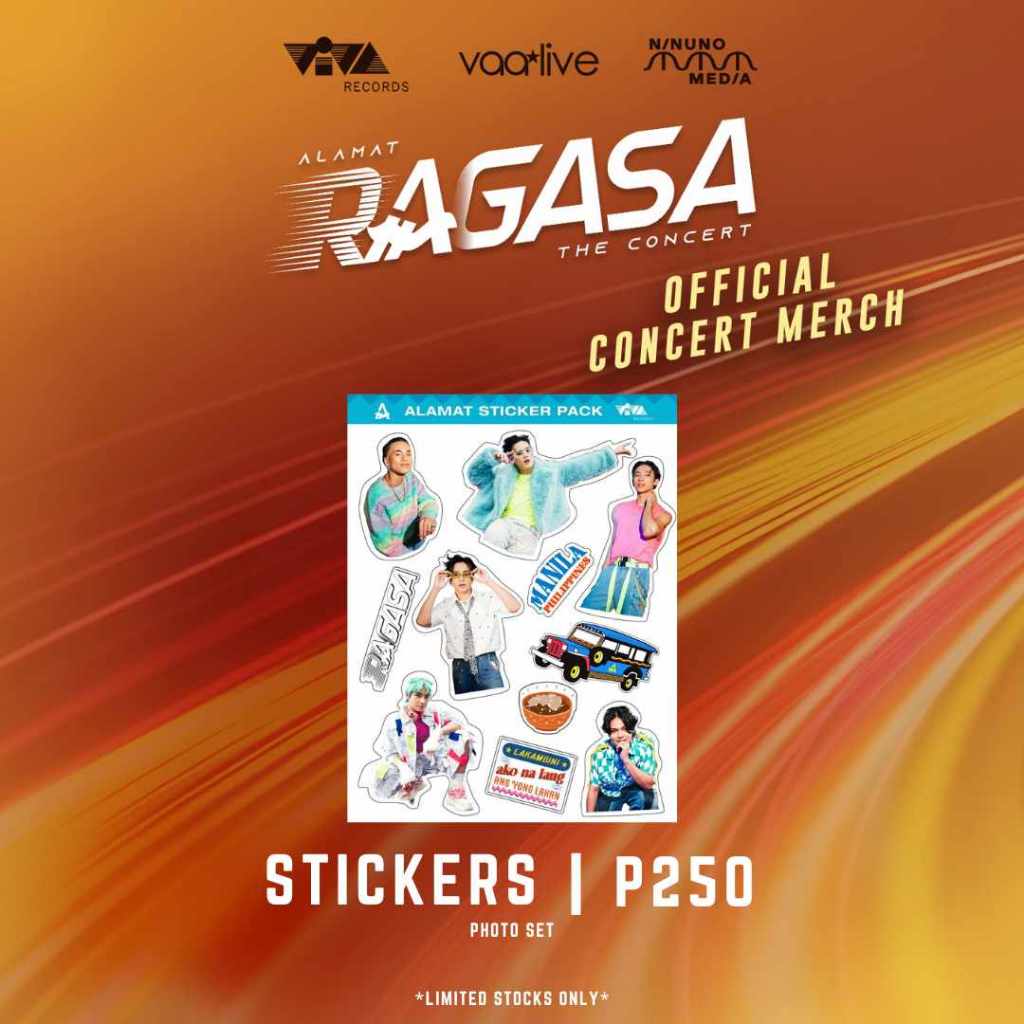 Alamat Official Ragasa Sticker Merch | Shopee Philippines