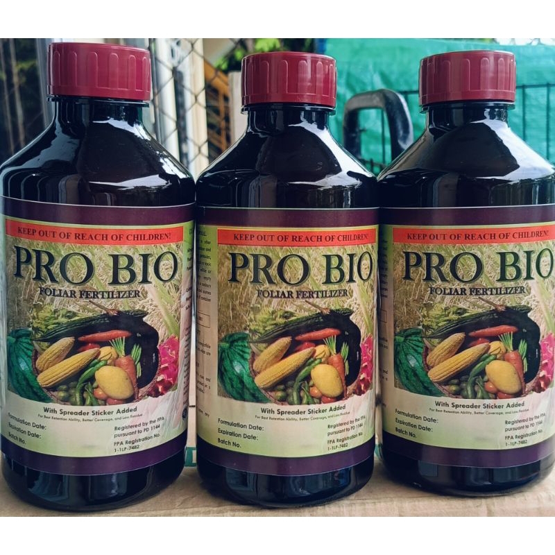 3 ltrs Pro Bio foliar fertilizer for optimum foliar fertilization ...