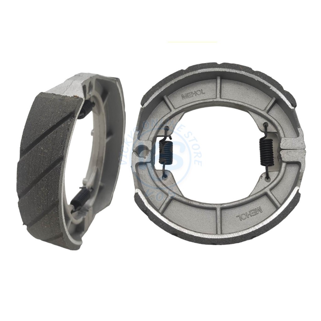 CT125 REAR BRAKE SHOE [MEHOL] (rubberized color depends on availability ...