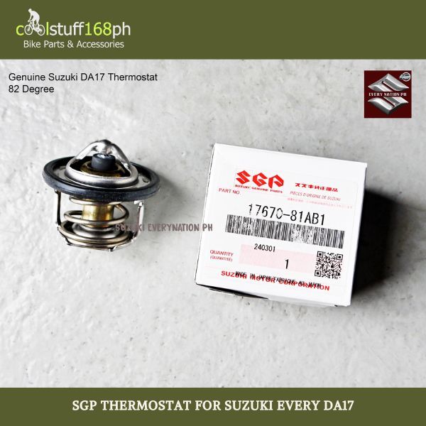 BRANDNEW SGP Thermostat for Suzuki Every DA17W / DA17V / DA16T 82 ...