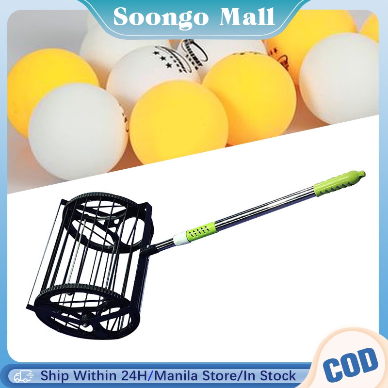 Portable Tennis Ball Rolling Ball Collector 120 Balls Capacit Pingpong ...