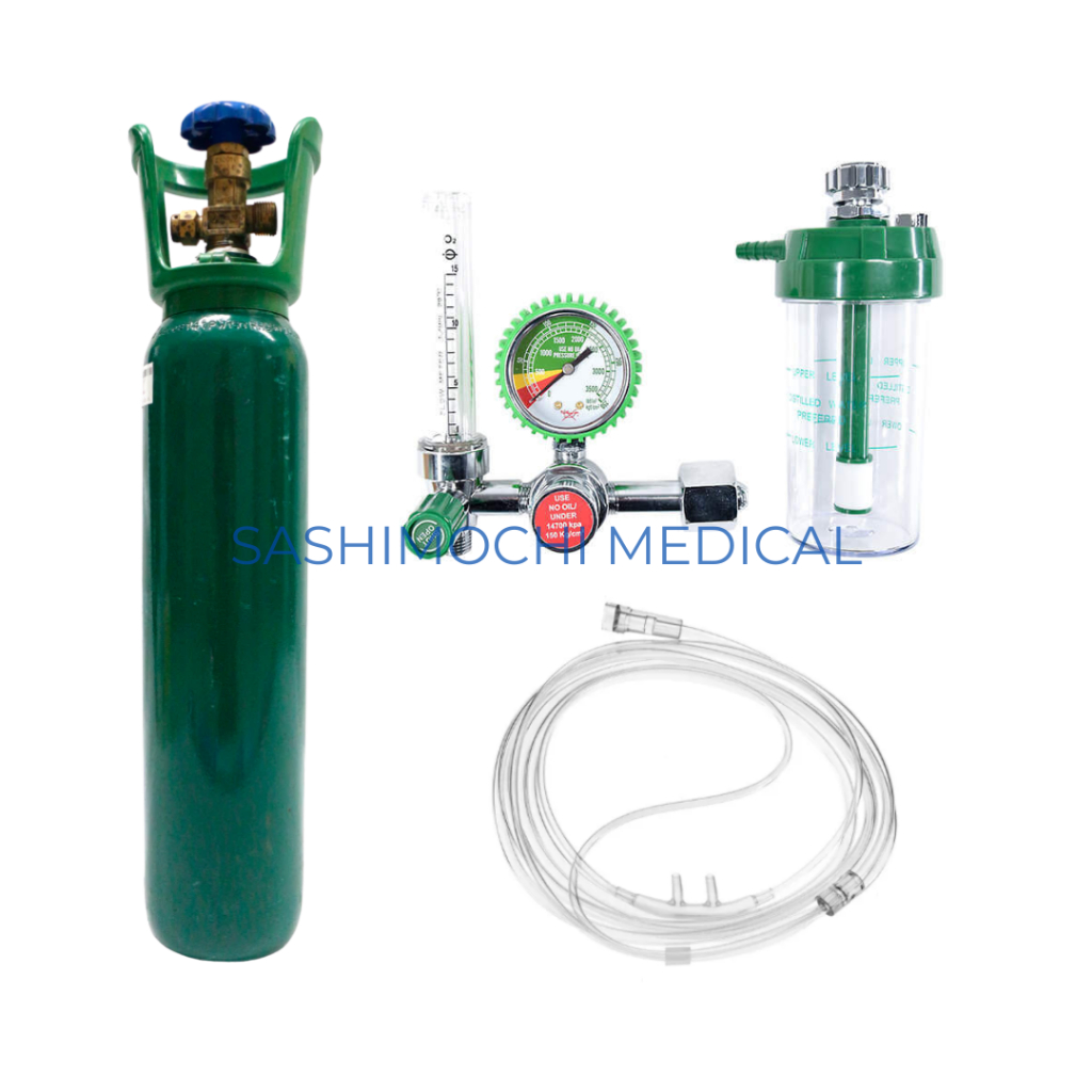 Medical Oxygen Tank 5lbs With Regulator & Cannula (1 Set) | Shopee ...