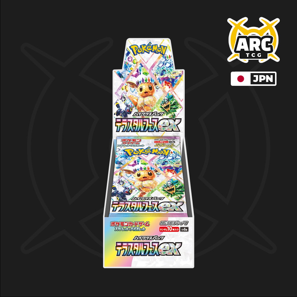 Terastal Festival ex [SV8a] - Pokémon Card Game: Japanese Booster Box | Shopee Philippines