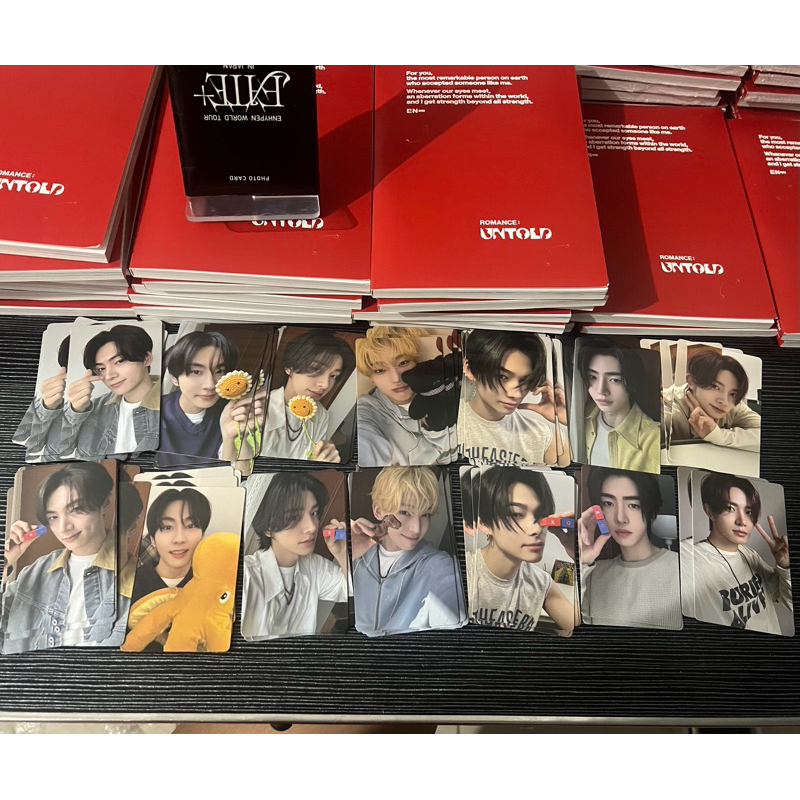 ENHYPEN ROMANCE UNTOLD ENGENE VER PHOTOCARDS | Shopee Philippines