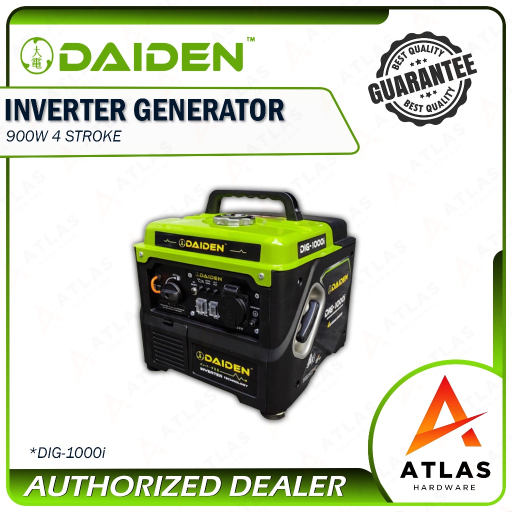Daiden Inverter Generator DIG1000i | Shopee Philippines