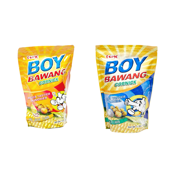 Boy Bawang Cornick Garlic Flavor 500, Chili Cheese Cornick 500g ...