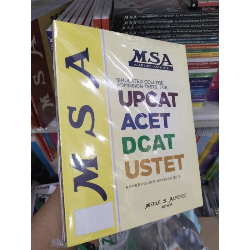 SIMULATED COLLEGE ADMISSION TESTS FOR UPCAT,ACET,DCAT,USTET & OTHER ...