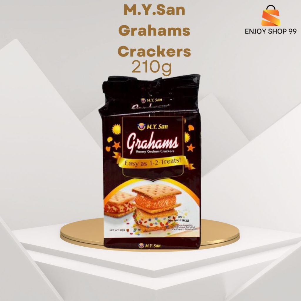 M.Y, San Grahams Crackers 210G Good At DessertGrahamcake,graham balls ...