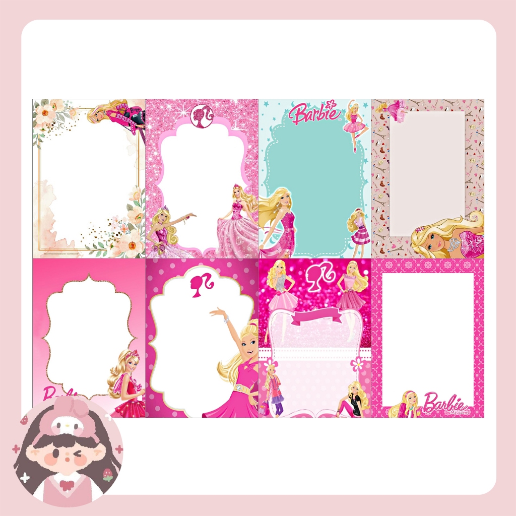 Barbie Notepad 24 Loose Sheets Random | Shopee Philippines