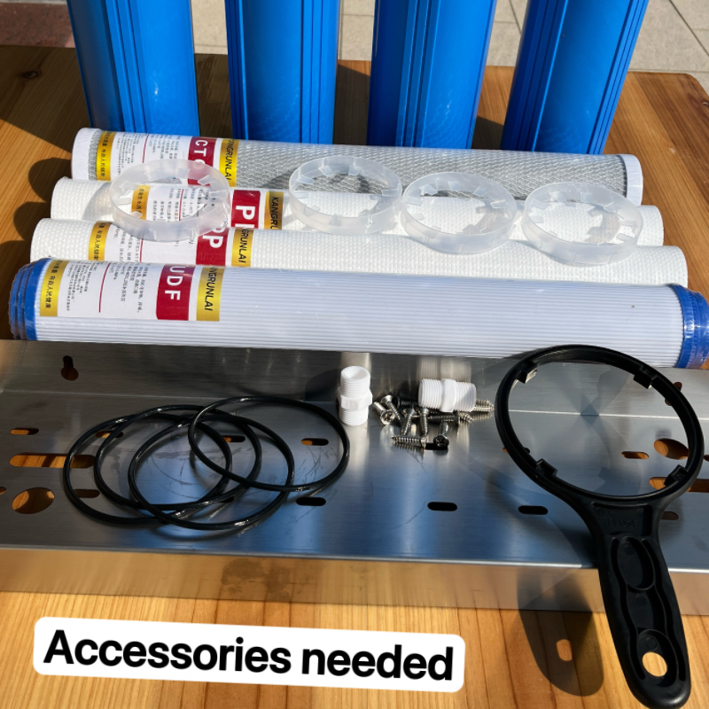 2/3/4 Stage 20 inch Deep Well Water Filter housing Complete Set with ...