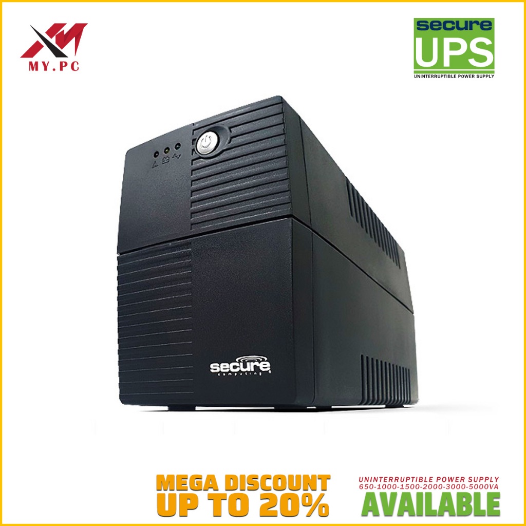 SECURE UPS 650VA, 1000VA, 1500VA, 2000VA, 3000VA, Uninterruptible Power ...