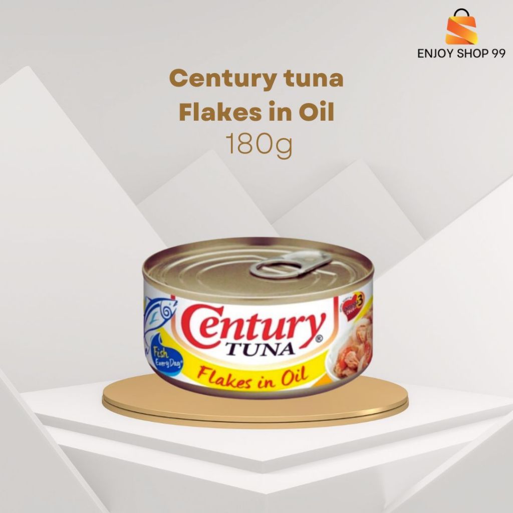 Century Tuna Flakes in Oil Canned Food 180g good for tuna salad,snack ...