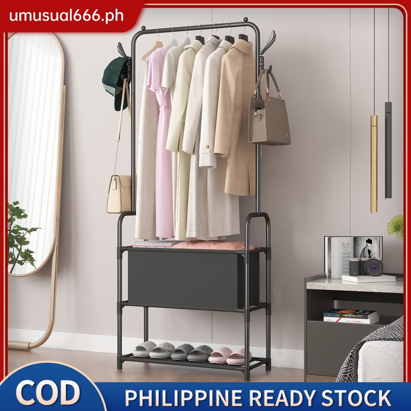 Coat Rack Bedroom Triangle Drying Rack Floor Standing Clothes Rack ...