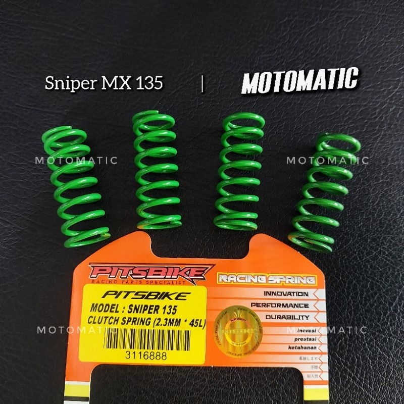 SNIPER MX135 | Pitsbike Clutch Spring Set | 4PCS | Shopee Philippines