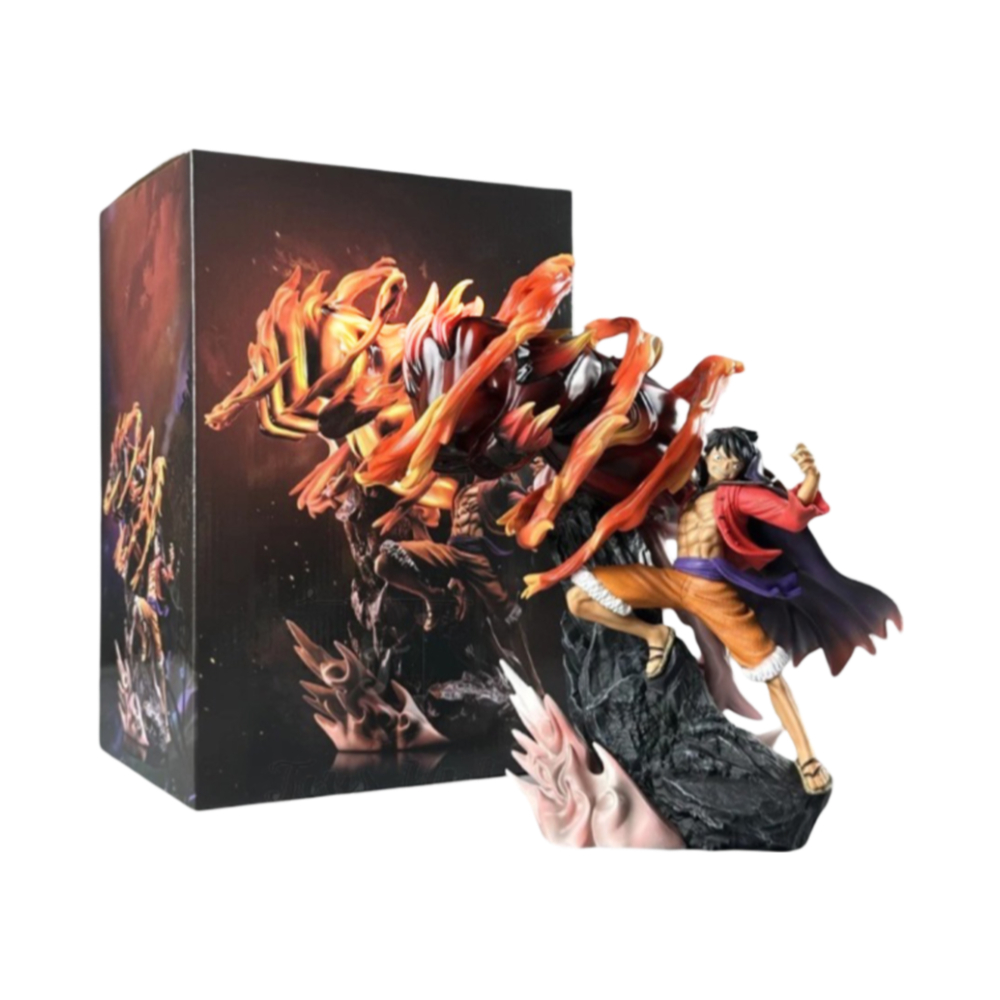 One Piece: Monkey D Luffy Ghost Island Boxing Action Figure 30cm High ...