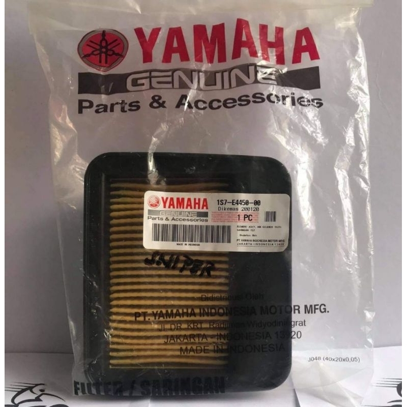 Air Filter Sniper 135 Genuine Yamaha | Shopee Philippines
