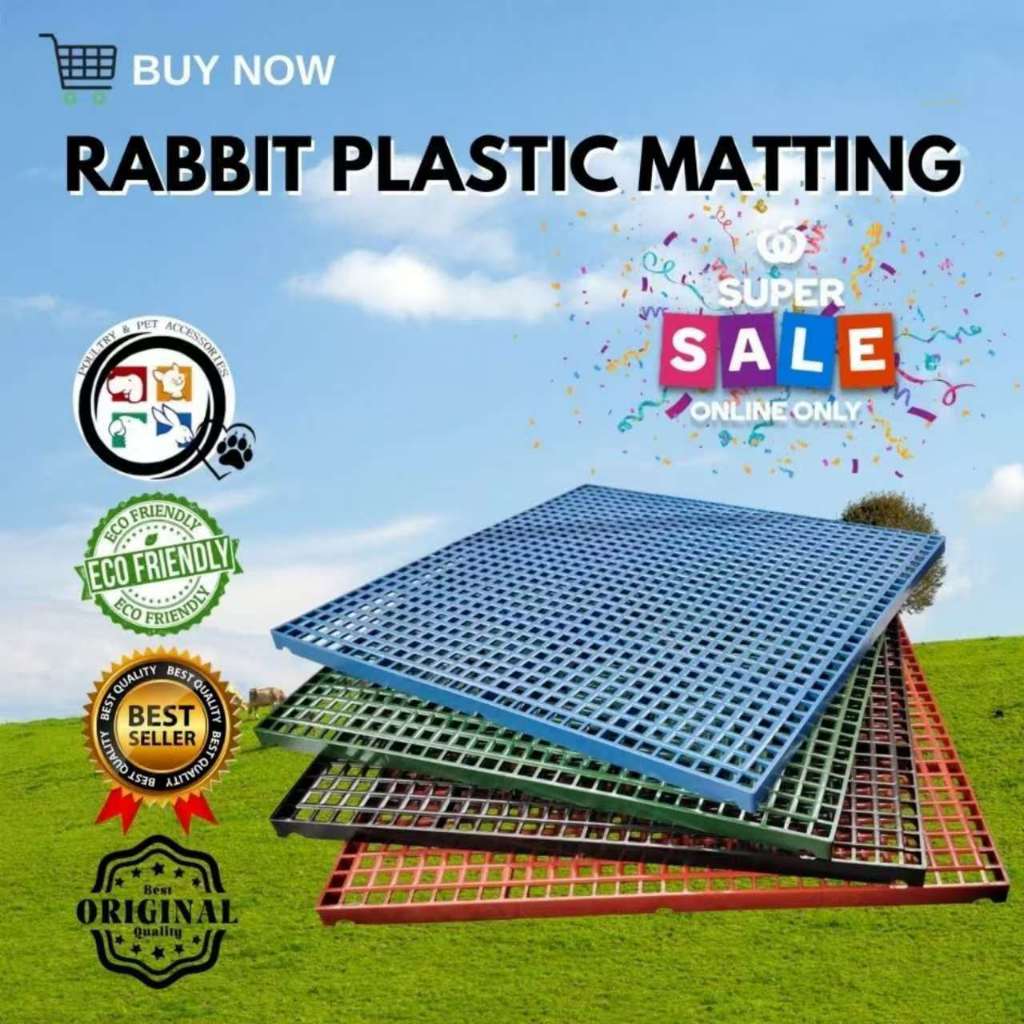 GTS SQUARE RABBIT PLASTIC MATTING 2X2 FOR FLOOR MATTING HEAVY DUTY ...