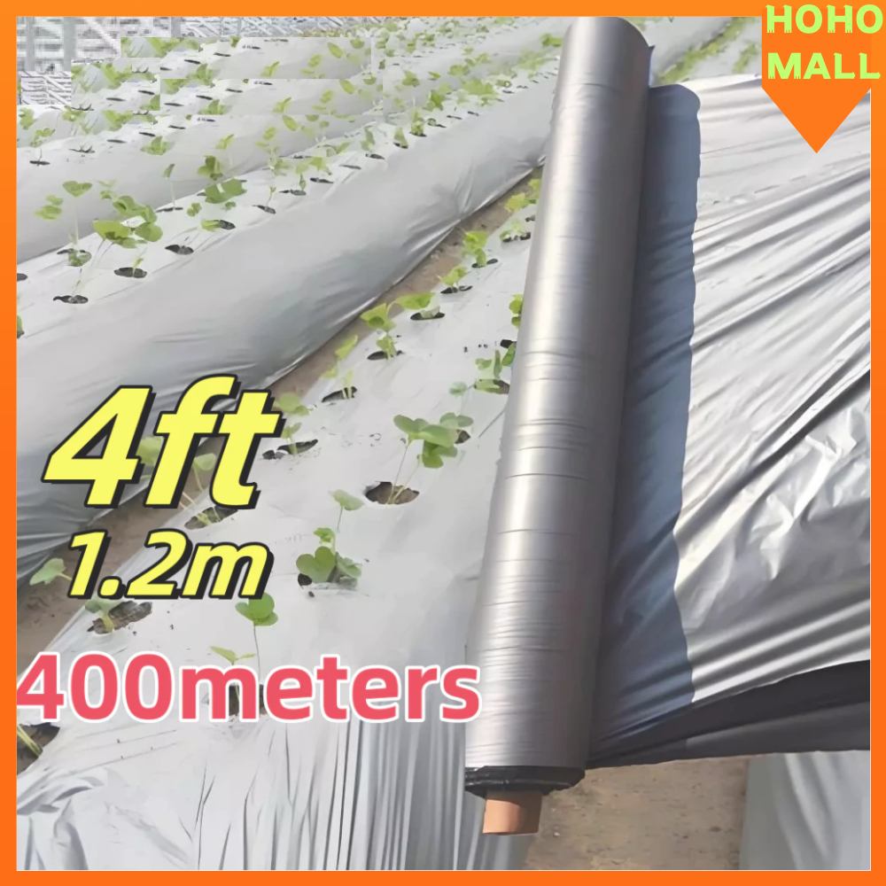 Plastic Mulch Film 4ft X 400m ,1.2m X 400m Mulching Film Thick ...