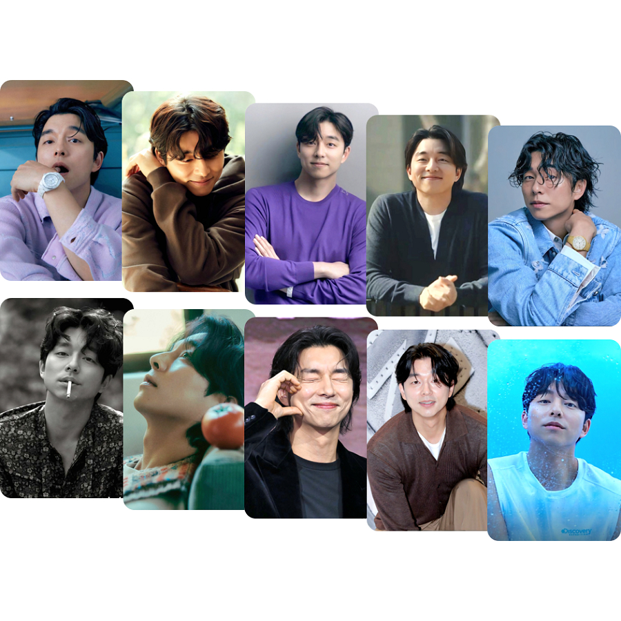 GONG YOO Version 2 LOMO CARDS / PHOTOCARDS - 45 PCS | Shopee Philippines