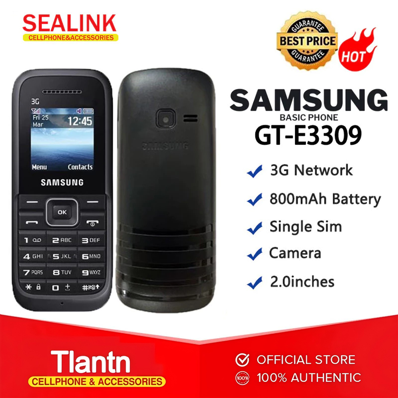ORIGINAL SAMSUNG GT-E3309 Keypad Phone GSM Standard Sim Keypad Basic ...