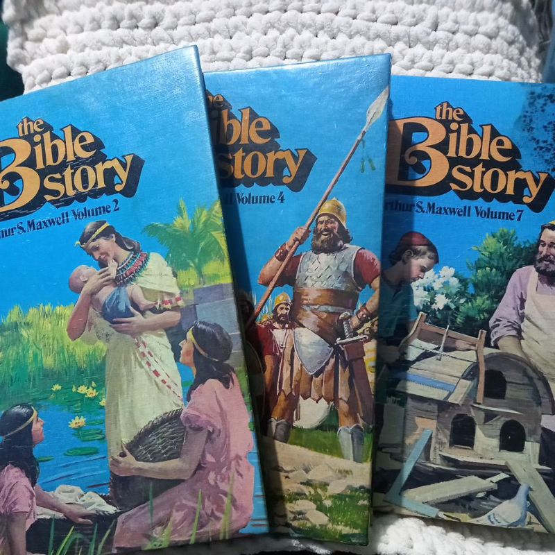 The Bible Story by Arthur S. Maxwell vintage religious story book for ...