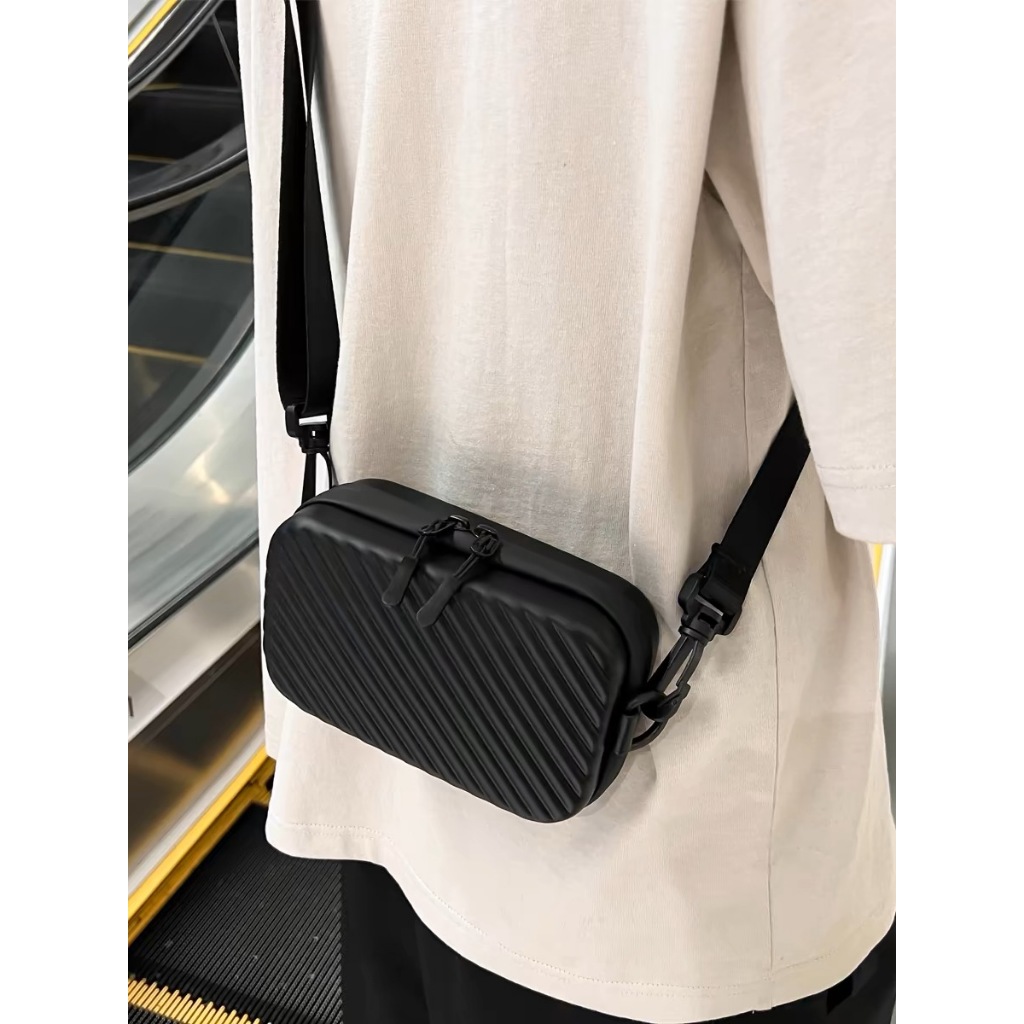 Original Mall Quality Hard shell shaped small square bag personality ...