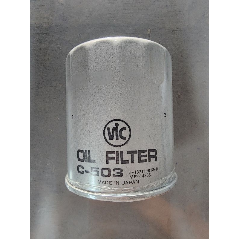 Oil Filter C-503 VIC (Original Japan) | Shopee Philippines