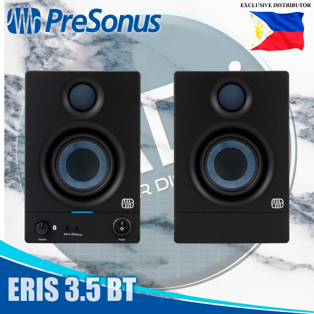 Eris 3.5 BT 2nd Gen (Pair) Powered Studio Monitors with Bluetooth ...