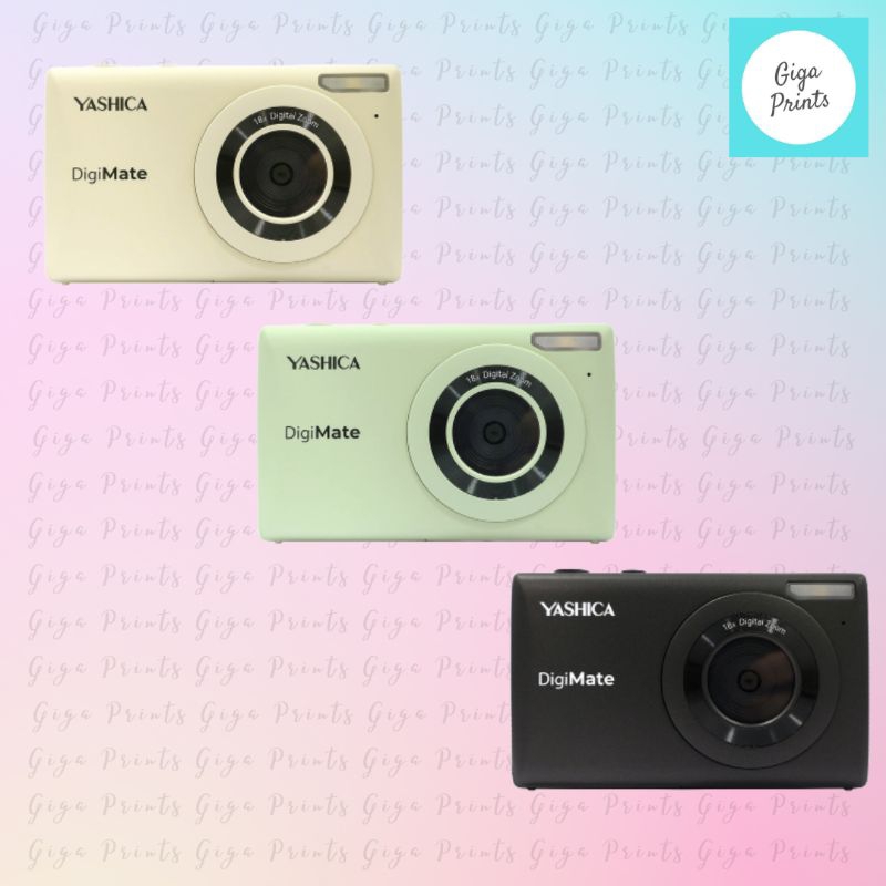 Yashica DigiMate 64MP Digital Camera With 1080 Video 16X Digital Zoom ...