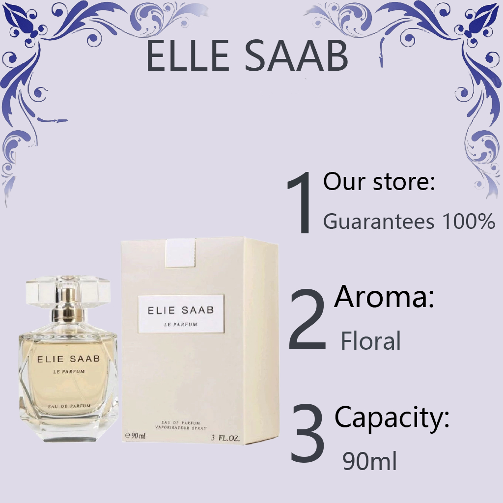 ELIE SAAB Perfume for Woman 90ml original | Shopee Philippines