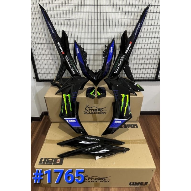 MAGIC BOY MALAYSIAN FAIRINGS BODY KIT FOR YAMAHA AEROX 155 V2 | Shopee ...