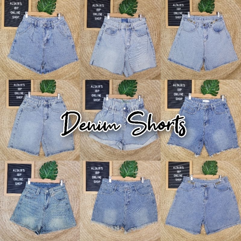 Preloved Denim Shorts 2 (Pure Highwaist) | Shopee Philippines