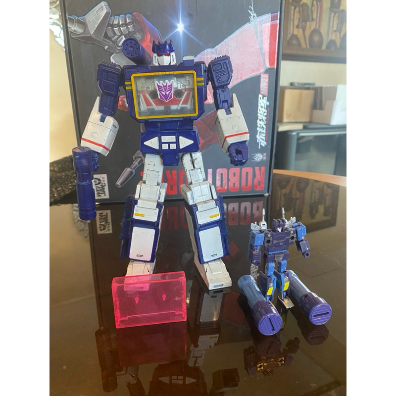 Transformers Masterpiece MP13 SoundWave figure from Japan Takara Loose ...