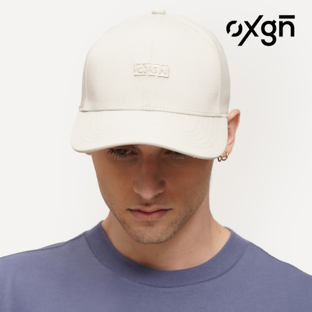 OXGN Curved Cap For Men And Women (Bone) | Shopee Philippines