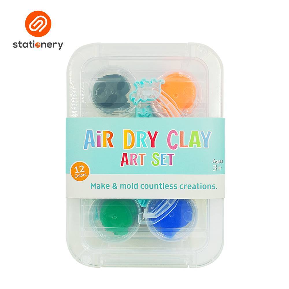 Air Dry Clay Art Set 12 Colors | Shopee Philippines