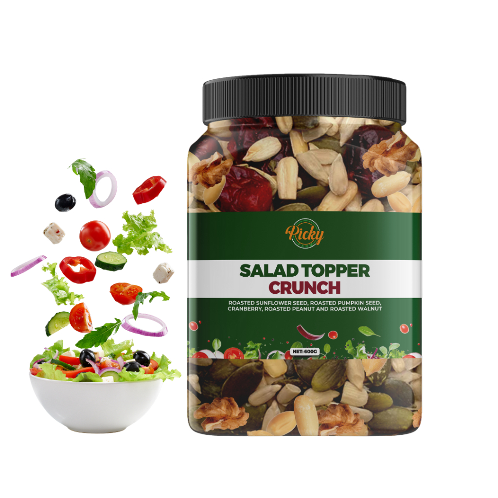Salad Topper Crunch - Salad Toppings, Salad Mix, Seeds and Cranberries ...