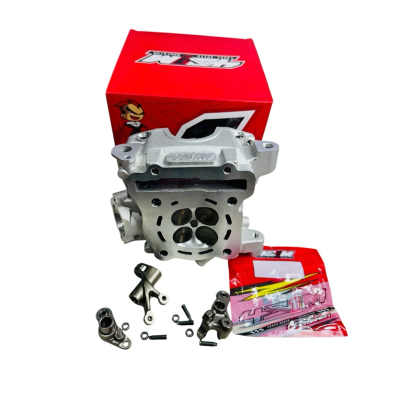 4S1M 23/26mm CYLINDER HEAD CNC PORTED (SWILR) AEROX155V1/V2/ NMAX155V2 ...